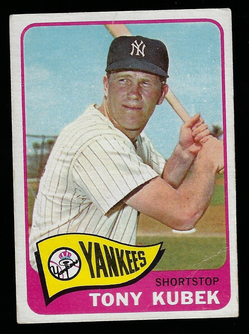 1965 Topps Set-Break # 65 Tony Kubek - small crease on card | eBay