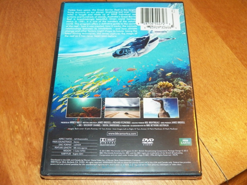 THE GREAT BARRIER REEF BBC Earth Reefs Fish Coral Corals Fishes DVD ...