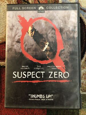 Suspect Zero (DVD, 2004) 97360539448| eBay