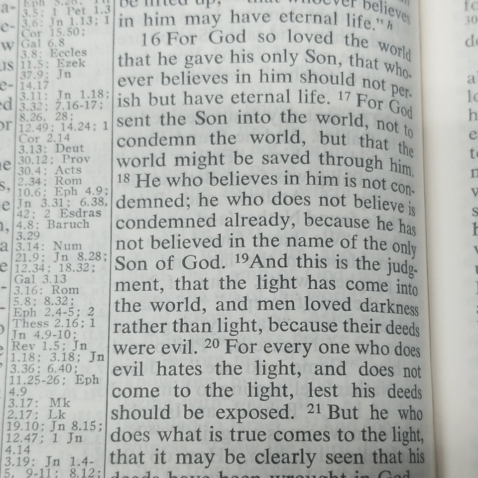 The Holy Bible Revised Standard Version Reference Edition w/ concise ...