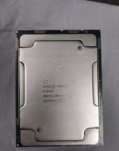 🔥 Intel Xeon Platinum P-8124 3.0 /3.5GHz 18-cores 36-threads LGA3647 ...