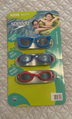 Speedo Kids' Swim Goggles Ages 3-8 | eBay