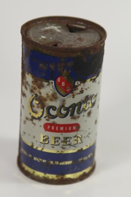 Oconto Beer Can - Flat Top - Rusty Gold | eBay