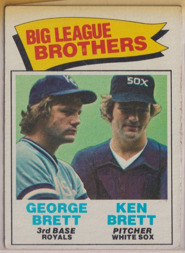 1977 Topps #631 Brothers/George Brett/Ken Brett EX-MT (2) | eBay
