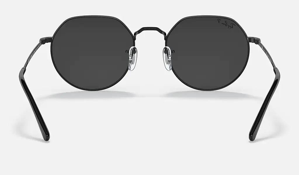 Ray-Ban Jack Polished Black Polarized Classic 53 mm Sunglasses RB3565 ...