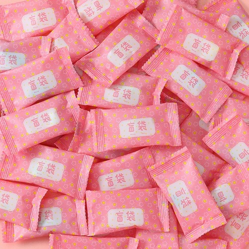 Fake Blind Bag Toy Guess Candy Blind Box Bag Mini Animal Blind Box Kids ...