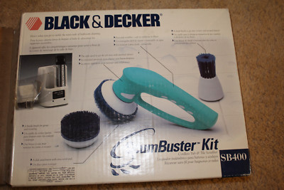 Black & Decker ScumBuster Kit Cordless Tub & Tile Scrubber | eBay