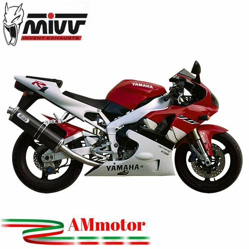Mivv Yamaha R1 1999 Yzf 1000 Pot D' Echappement Moto Silencieux Oval ...