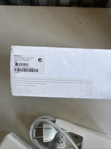 EUROPEAN Apple 45W MagSafe 2 Power Adapter Charger for MacBook Pro ...