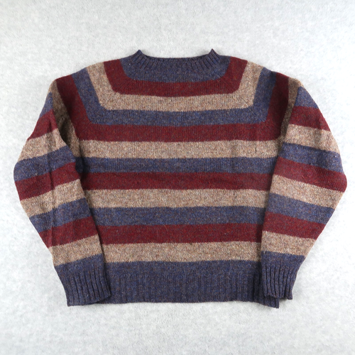 Vintage 70s 80s Pendleton Virgin Wool Striped Sweater Size 40 Made In USA Women | eBay
