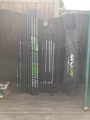 MAVER MVR COMPETION 16 MTR POLE. 9 Top Kits. Short 4 Plus Fightin 4 ...