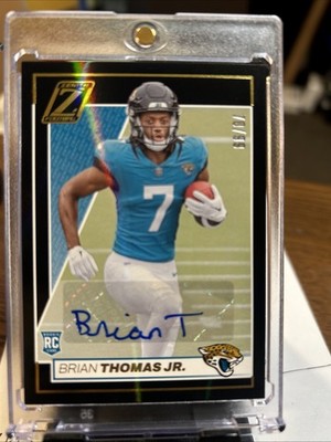 2024 Zenith Rookies Brian Thomas Jr. #114 Red Zone Autographs /99 Auto ...