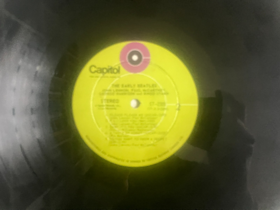 The Beatles The Early Beatles vinyl album Capitol Green Target Label ...