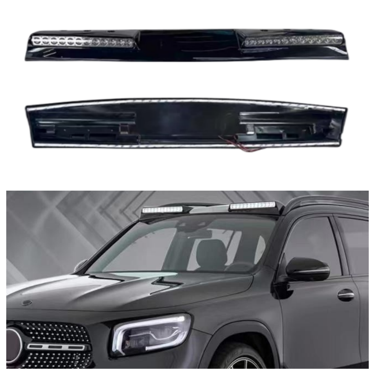 Lamp Model Roof Top Light Bar with LED DRL Fits For M-Benz GLB X247 ...