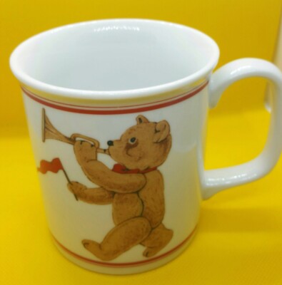 Curzon Christmas Three Marching Band Teddy Bear Coffee Mug Cup (C16) | eBay