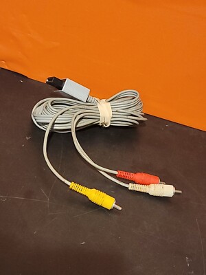 Original Official Nintendo Wii Audio Video AV Cable RVL-009 ~ Tested ...