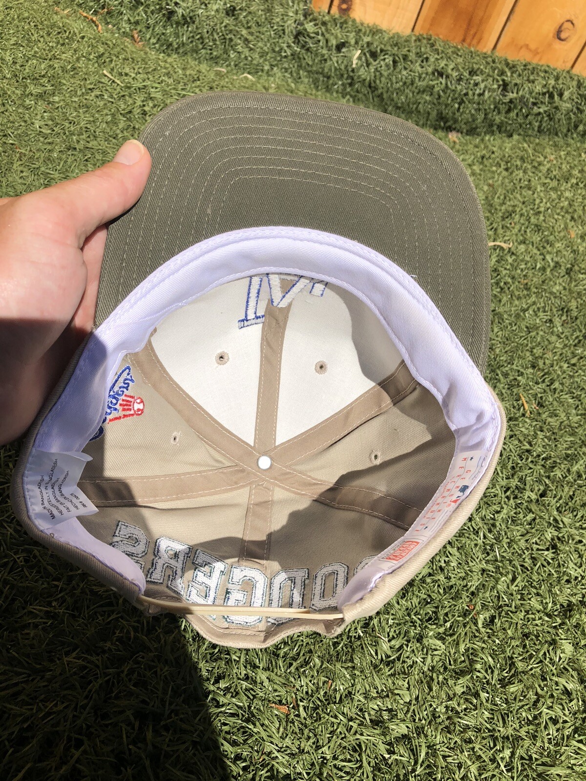 Vintage Los Angeles Dodgers American Needle Blockhead Snapback Hat NWOT ...