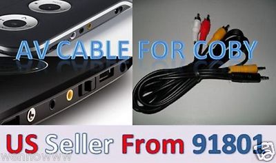 3.5mm AV Cable for Coby Portable DVD Player | eBay