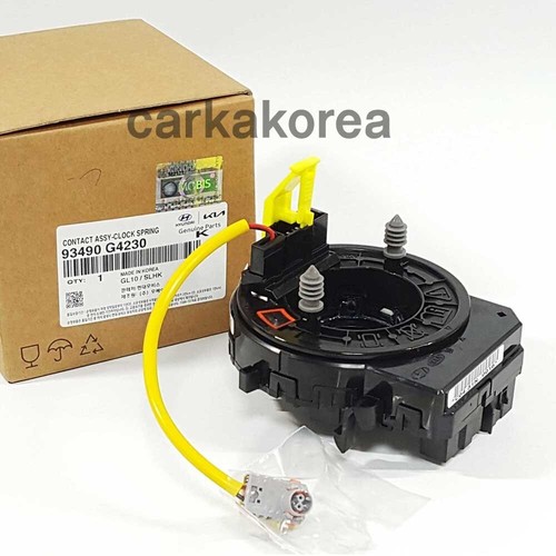 Genuine 93490G4230 Steering Wheel Heated Only Clock Spring For KIA ...