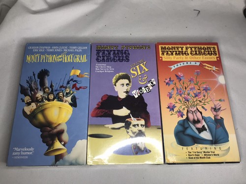 CHS Monty Python Lot x3 The Holy Grail Flying Circus Volumes 6(NEW) & 9 ...