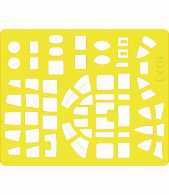 Eduard 1/48 mask for the B-25B by Accurate Miniatures - EX134 | eBay