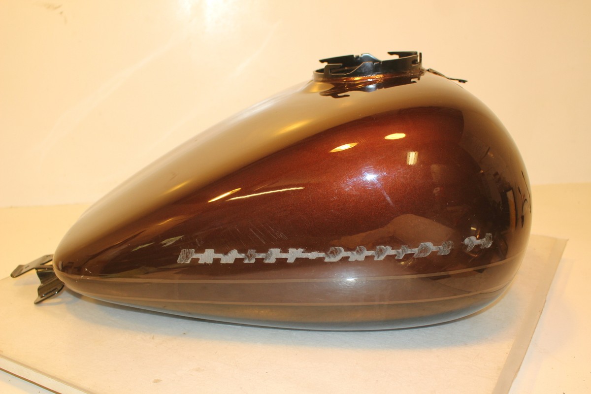 Candy Root Beer Metal Flake Motorcycle Tanks