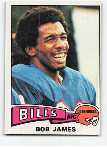 1975 Topps #299 Bob James EX Excellent Bills | eBay