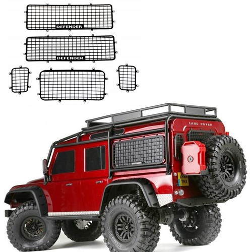 5pcs Metal Window Mesh Protective Net for 1/10 RC Crawler Car Traxxas ...