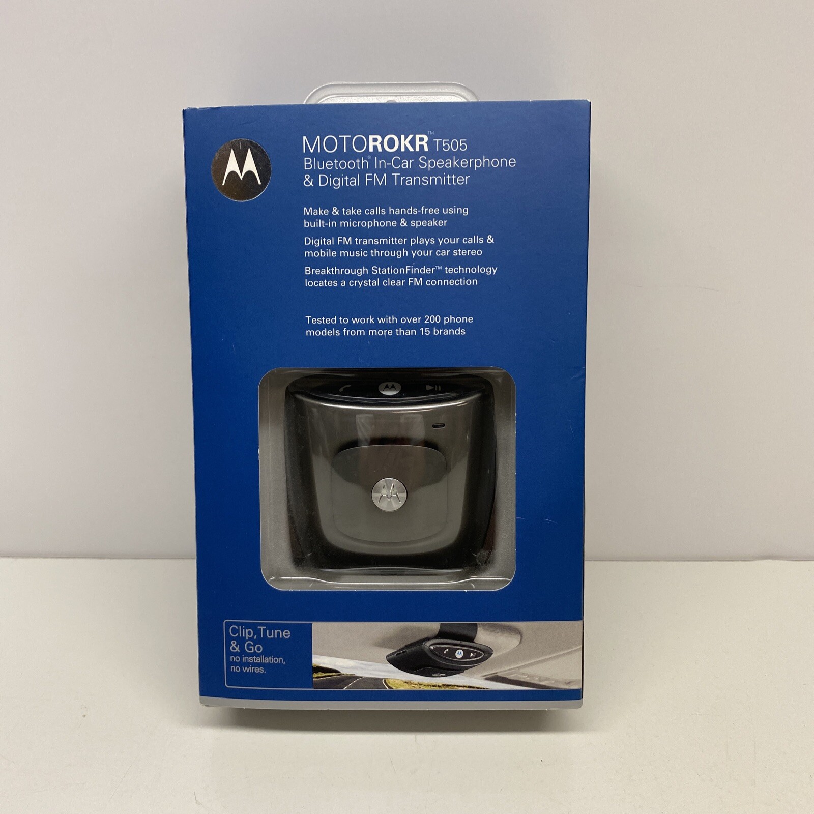 Motorola T505 Bluetooth Car Kit Speakerphone 89383n for sale online | eBay