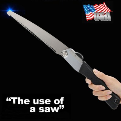 8" Folding Saw Extra Long Blade Hand Saw for Wood Camping Dry Wood ...