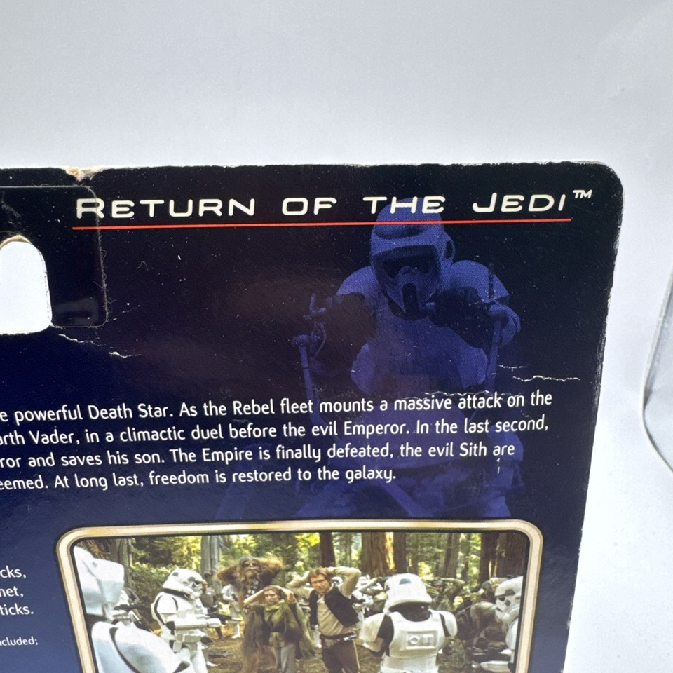 Star Wars Endor Victory Accessory Set w/ Scout Trooper 3.75 Inch Action ...