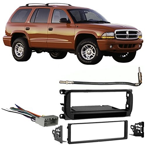 Fits Dodge Durango 2002-2003 Single DIN Stereo Harness Radio Install ...