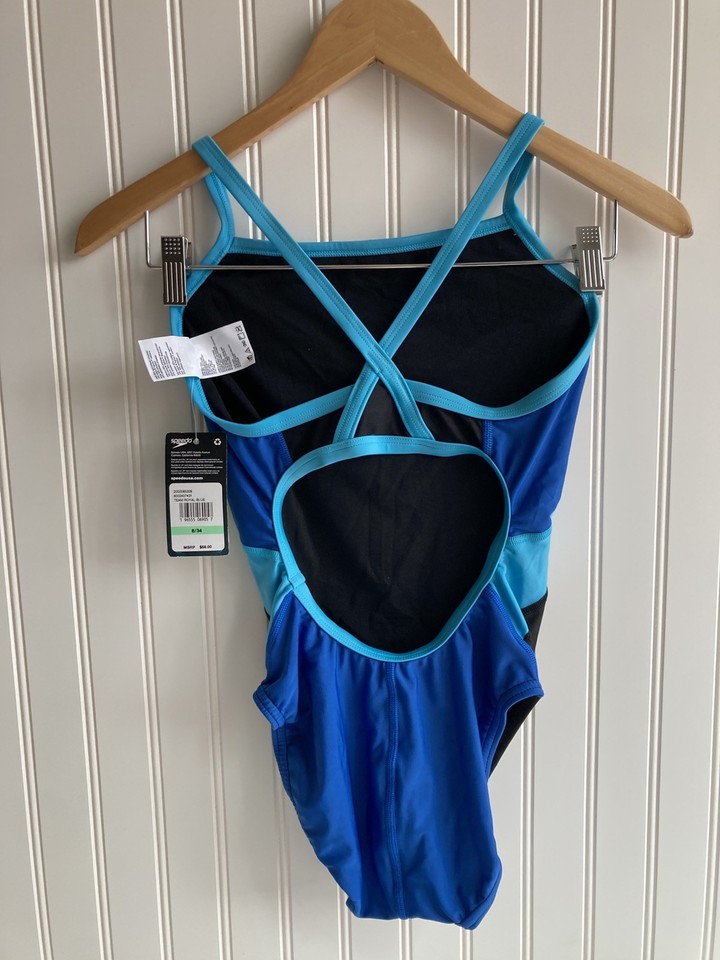 Speedo Pro LT Team Royal Blue One Piece Womens Swim 8/34 NWT | eBay