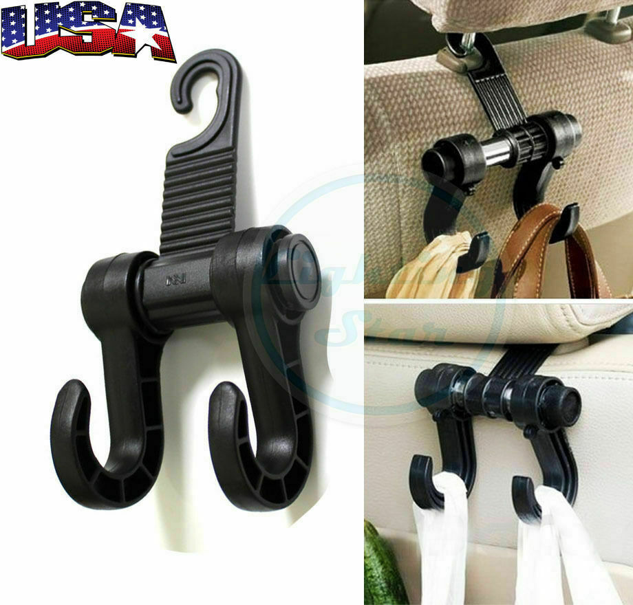 Universal Car Truck Suv Seat Back Hanger Organizer Hook Headrest Holder ...