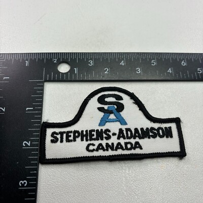 VINTAGE SA STEPHENS-ADAMSON CANADA Manufacturing Plant Advertising ...