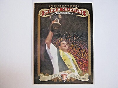 Landon Donovan 2012 Upper Deck Goodwin Champions Base Card #54 | eBay