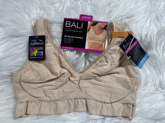 Bali Comfort Revolution ComfortFlex Fit Wirefree Bra 3484 for sale ...