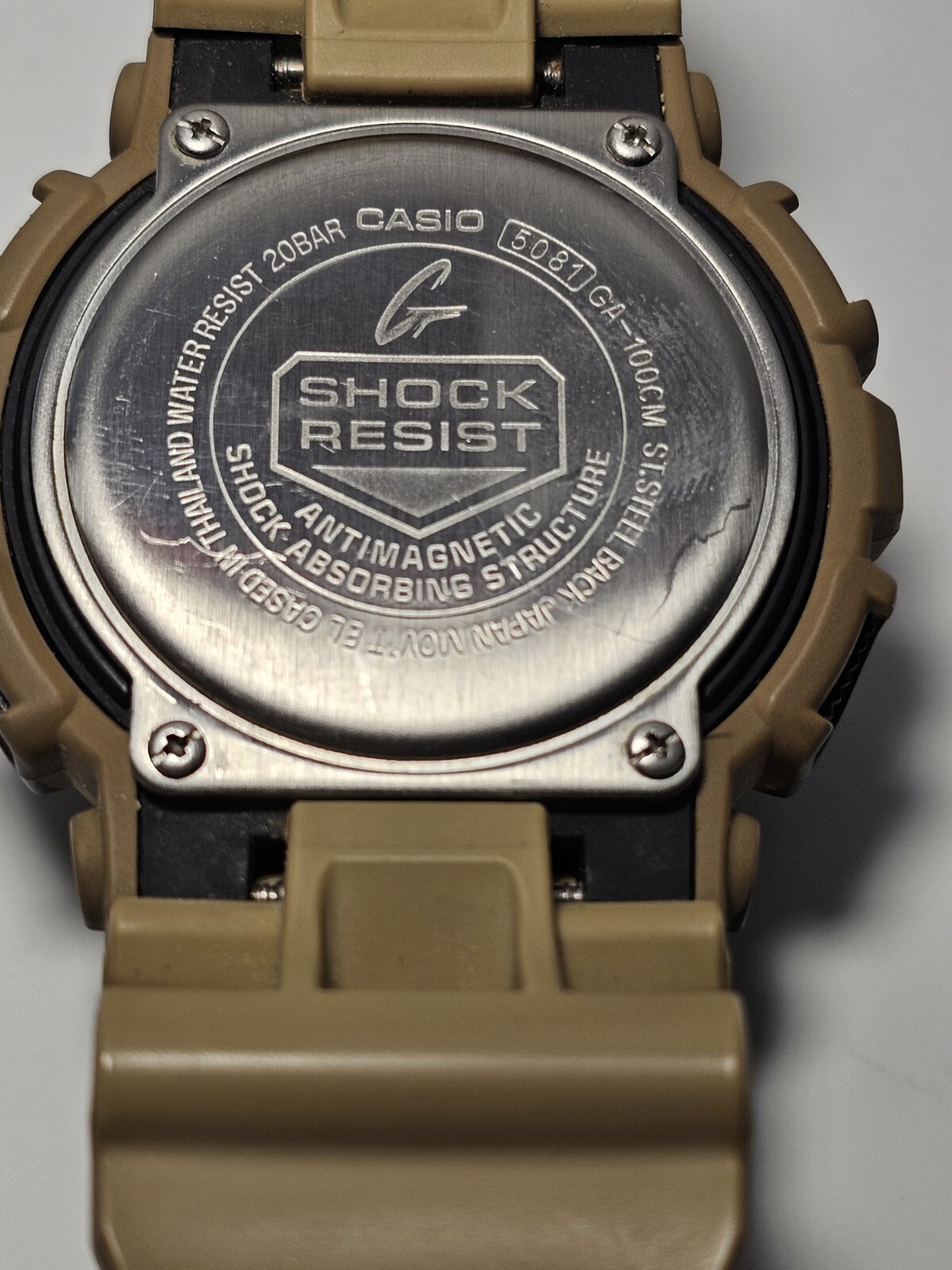 Casio Men's G-Shock 5081 GA-100CM Multi Resin Quartz Watch | eBay