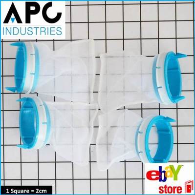 4x GENUINE SIMPSON WESTINGHOUSE WASHING MACHINE LINT FILTER 0564257398 ...