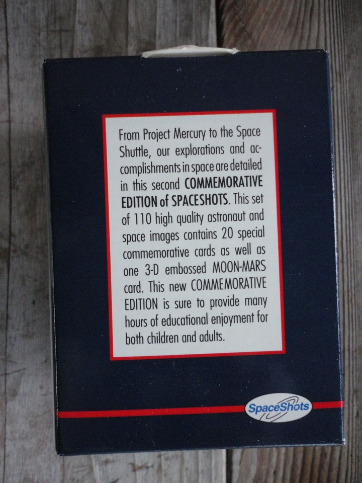 1991 SPACE SHOTS - Both Series 1 & 2 NASA Trading Cards Sets NOS never ...