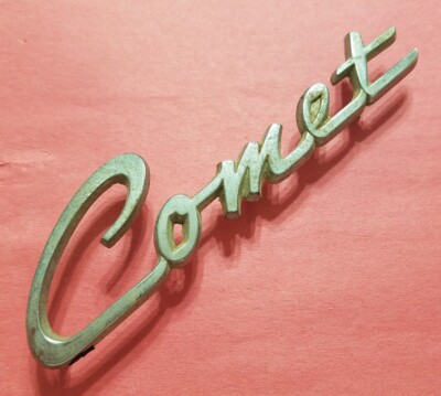 Bin10 used 1964 MERCURY COMET FENDER EMBLEM OEM C4GB-16604-A | eBay