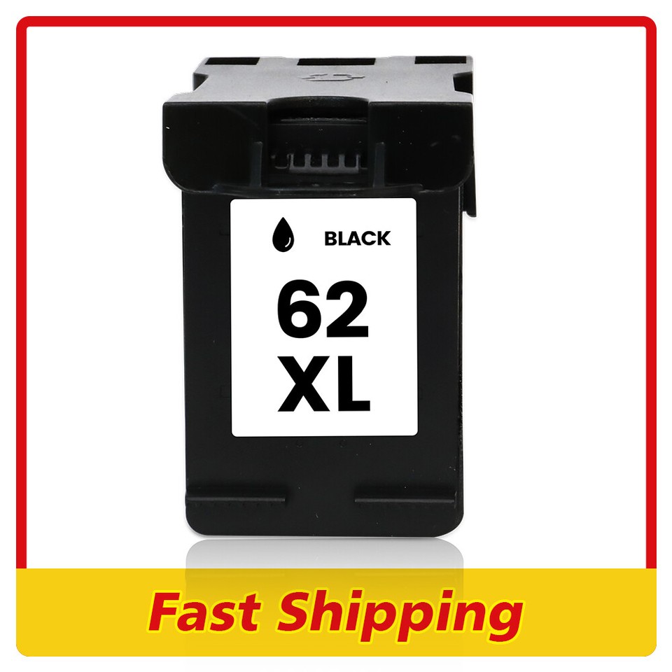62 XL 62-XL Ink Cartridges for 62XL Ink HP Envy 7640 7645 5540 5640 ...