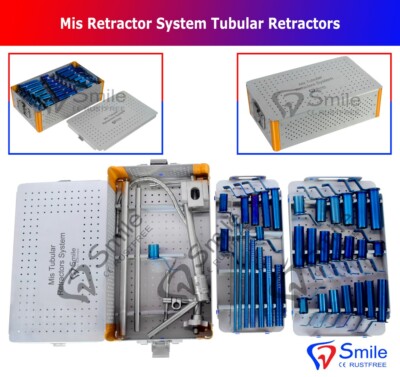 Mis Retractor System Tubular Retractors With Sterilization Box Plasma ...