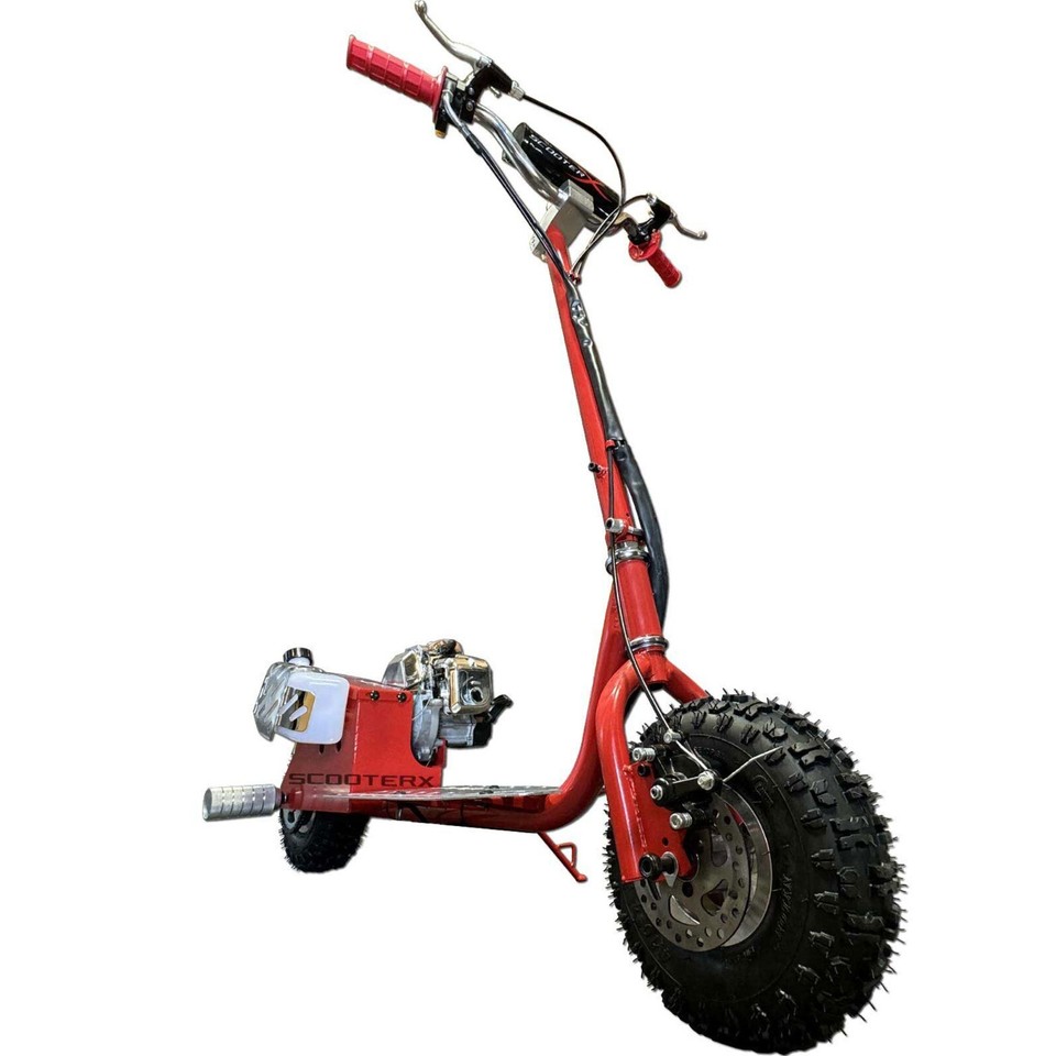 ScooterX Dirt Dog 49cc Gas Powered Scooter - SX-03Moped Adults Kids ...