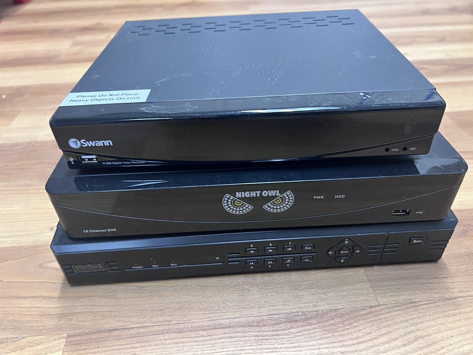 Night Owl, Swann, Winbook DVR System, Lot Of 3 DVR + Cameras | eBay