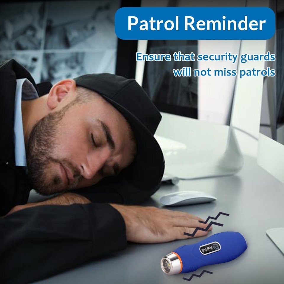 JWM iButton Touch Guard Tour System with Flashlight, Security Patrol ...