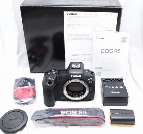 Canon EOS R5 Mint FullFrame Mirrorless Digital Camera with 8K Video 45 ...