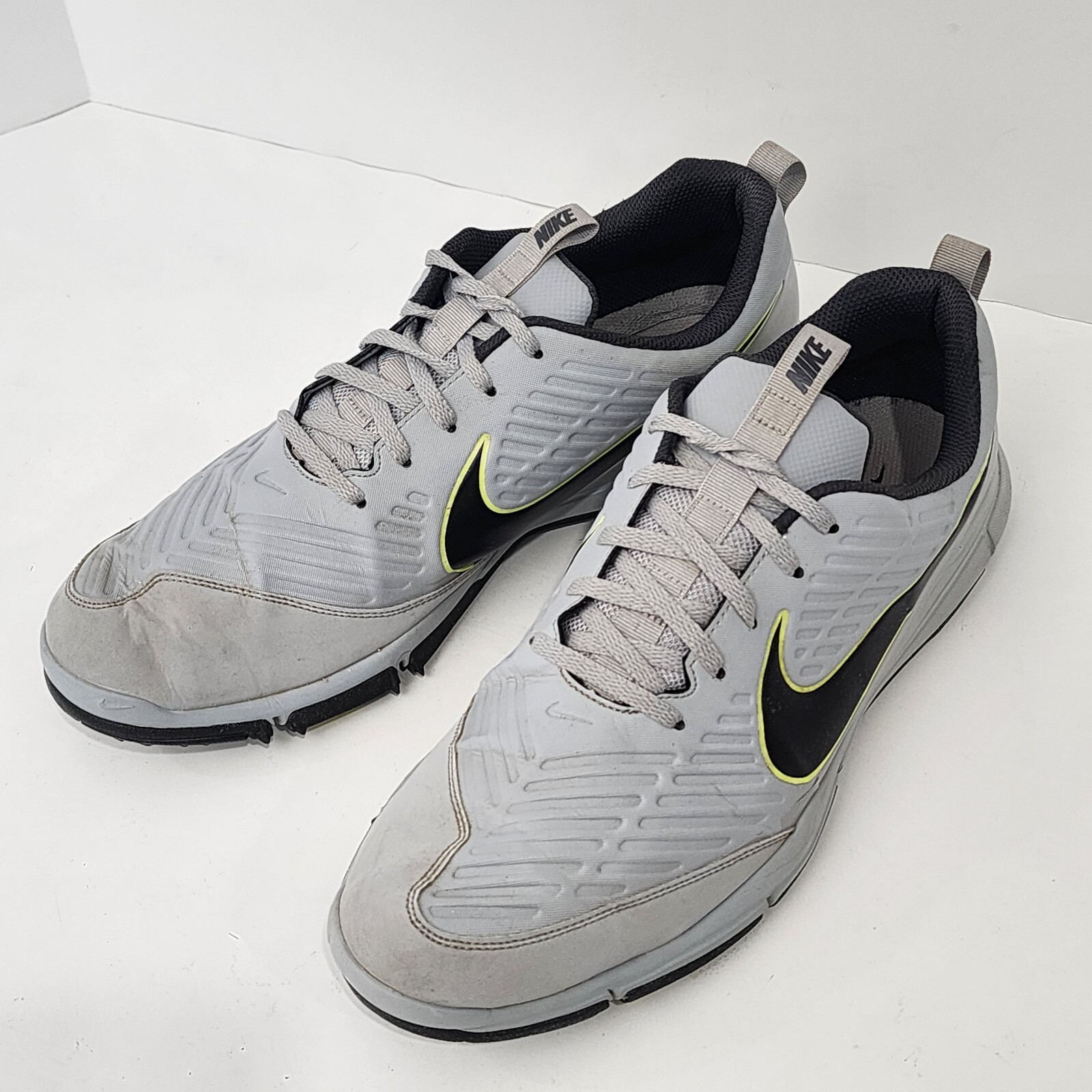 Nike Explorer 2 Golf Shoes Wolf Grey/Anthracite-Volt Mens Size 12 ...