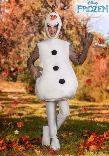 Adult Disney Frozen Olaf Costume SIZE MEDIUM (Minor Color Transfer on ...