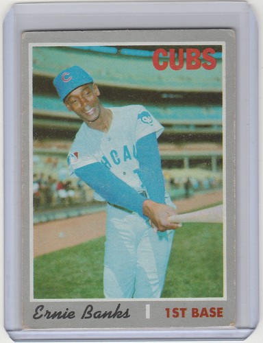 1970 Topps #630 Ernie Banks Chicago Cubs EX | eBay